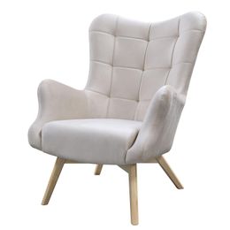 SESSEL SAND mit Buchenbeinen