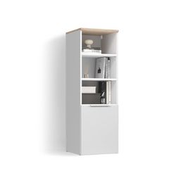 UNIVERSALSCHRANK Piave Wei&szlig;/Sonoma mit einer T&uuml;r