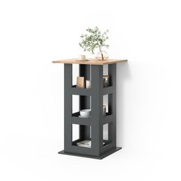 BARTISCH Regusa Goldkraft Eiche/Anthrazit 65 x 65 cm