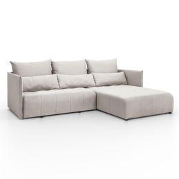 ECKSOFA APOLLO L mit Schlaffunktion und Bettkasten &ndash; rechte Seite