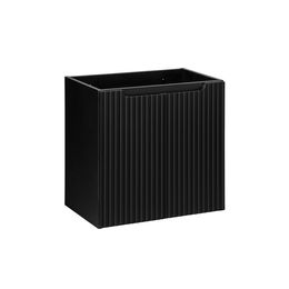 WASCHTISCHUNTERSCHRANK 60cm Riva Schwarz