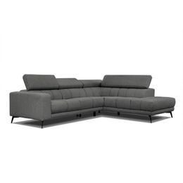 ECKSOFA MORELLO 5-Sitzer, dunkelgrau