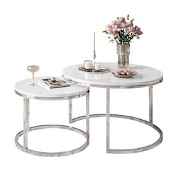 COUCHTISCH 2-in-1 CIRI CHROME Hochglanz