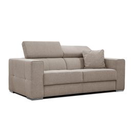SOFA QUARTZ 3-Sitzer, taupe