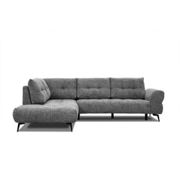 ECKSOFA SALVINI 5-Sitzer, dunkelgrau
