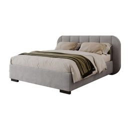 BETT AMARA 140x200 gepolstert mit Stauraum und Lattenrost, Royal Velvet 251