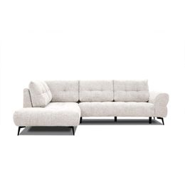 ECKSOFA SALVINI 5-Sitzer, ecru