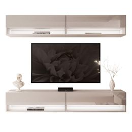 WOHNWAND Calante mit LED-Beleuchtung