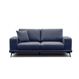 SOFA MEDIOLANE 2,5-Sitzer, dunkelblau