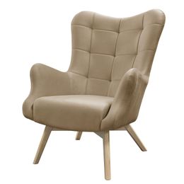 SESSEL SAND mit Buchenbeinen
