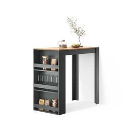 BARTISCH Regusa Goldkraft Eiche/Anthrazit 57 x 117 cm