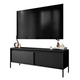 TV-ELEMENT YASUMI 153 cm schwarz matt