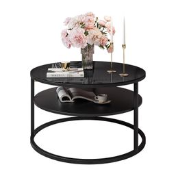 COUCHTISCH CIRI GLASS mit Regal