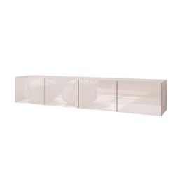 TV-SCHRANK COLGANTE 200 Kaschmir Hochglanz mit LED