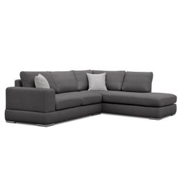 ECKSOFA OTTO 5-Sitzer, dunkelgrau