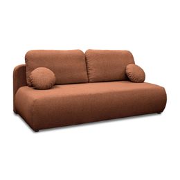 SCHLAFSOFA CLAIRE, zweisitzig, mit Schlaffunktion, Neve 52