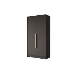 KLEIDERSCHRANK - PORTO - 102 - Schwarz