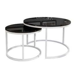 COUCHTISCH CIRI 2-in-1 Hochglanz