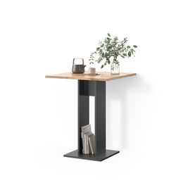 ESSTISCH Regusa Anthrazit 65 x 78 cm