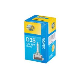 Hella Gl&uuml;hlampe, Hauptscheinwerfer 8gs009028311 D3S (Gasentladungslampe)