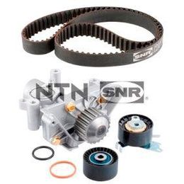 SNR Wasserpumpe + Zahnriemensatz kdp459560 f&uuml;r Peugeot LANCIA