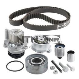 SNR Wasserpumpe + Zahnriemensatz kdp457670 f&uuml;r Ford VW Skoda Chrysler JEEP MITSUBISHI