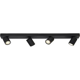 Searchlight LED Deckenstrahler "3 x GU10 LED Strahler", schwarz, 1 Stk., Leuchten, LED Deckenstrahler