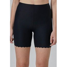 Lange Unterhose Skiny "Micro Essentials", Damen, Gr. 44/46, schwarz, Microfaser, Obermaterial: 72% Polyamid, 28% Elasthan, unifarben, normal, Unterhosen Lange Unterhose, formgebend, bequem, elastisch, zum Drunterziehen, geschnittene Kanten