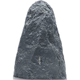 Regenwassertank ARVES "Montana", grau (anthrazit), B:96cm H:136cm T:96cm, Polyethylen, Regentonnen