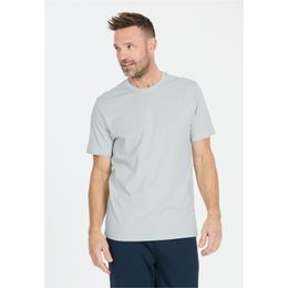 Funktionsshirt NOU "Highmore V2", Herren, Gr. M, ice, 100% Baumwolle, unifarben, normal, Rundhals, Shirts Funktionsshirt, Schmucklos