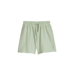 Marc O'Polo Shorts MARC O'POLO "aus reiner Bio-Baumwolle", M&auml;dchen, Gr. 152, Normalgr&ouml;&szlig;en, gr&uuml;n, Obermaterial: 100% Baumwolle, unifarben, regular fit kurz, Hosen Shorts