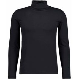 Ragman Herren Rundhalspulloverschwarz, Gr. XL, Jersey, 96% Baumwolle 4% Elasthan, Pullover