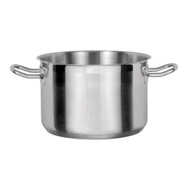 Fleischtopf GSW "Le Chef", silberfarben, H:18,5cm &Oslash;:32cm, T&ouml;pfe, Fleischtopf, Topf aus hochwertigem Edelstahl 18/10 in Gastro-Qualit&auml;t