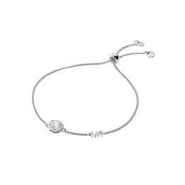 Silberarmband Michael Kors "Schmuck Geschenk Silber 925 Armschmuck PREMIUM", silber (silberfarben, kristallwei&szlig;, kristallwei&szlig;), Armb&auml;nder, Damen, 22cm, Silber 925 (Sterlingsilber), Silberarmband, mit Zirkonia (synth.)