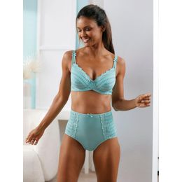 w&auml;schepur B&uuml;gel-BH W&Auml;SCHEPUR, Damen, Gr. 75, Cup B, marine, bedruckt, 83% Polyamid, 17% Elasthan, BHs B&uuml;gel-BH