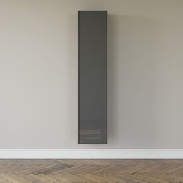 H&auml;ngeschrank "Chicago", grau (koprus: anthrazit matt, front: glas anthrazit glanz), B:38cm H:175cm T:32cm, Holzwerkstoff, SET ONE BY Musterring, Schr&auml;nke, H&auml;ngeschrank, senkrecht und waagerecht montierbar