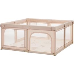 Laufgitter fillikid "Malta mit Boden", Baby, beige (natur), Laufst&auml;lle Laufgitter, mit Transporttasche
