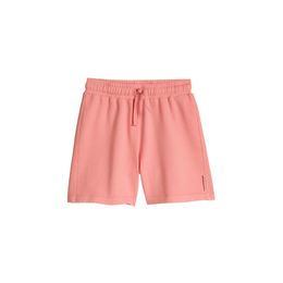 Marc O'Polo Shorts MARC O'POLO "aus reiner Bio-Baumwolle", M&auml;dchen, Gr. 152, Normalgr&ouml;&szlig;en, rot, Obermaterial: 100% Baumwolle, unifarben, regular fit kurz, Hosen Shorts