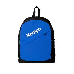 Rucksack Kempa "Rucksack Team Junior", Herren, Gr. NOSIZE, schwarz (schwarz, royal), Obermaterial: 100% Polyester PES., Rucks&auml;cke Rucksack