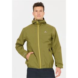 Outdoorjacke WHISTLER "Selawik", Herren, Gr. 4XL, gelb, gr&uuml;n, 100% Polyester, unifarben, normal, hoch geschlossener Ausschnitt, Jacken Outdoorjacke, im funktionalen und wasserdichten Layertech-Design