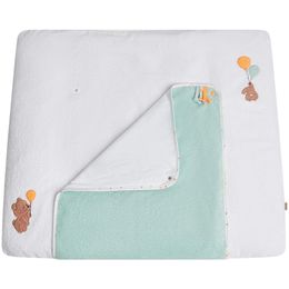 Wickelauflagenbezug Sterntaler "B&Auml;R Bo", gr&uuml;n (mintgr&uuml;n), B:80cm L:90cm, Frottee, Wickelauflagenbez&uuml;ge, f&uuml;r Wickelunterlagen 80 x 90 cm