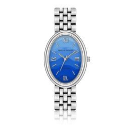 Quarzuhr AMELIA PARKER "AG6-B074S", silber, Armbanduhren, Damen, Quarzuhr