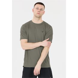 Funktionsshirt Virtus "Vargas", Herren, Gr. L, dunkelgrau, 100% Polyester, unifarben, normal, Rundhals, Shirts Funktionsshirt, mit praktischer Quick-Dry-Funktion