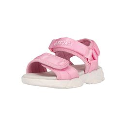 Sandale ZIGZAG "Sasir", M&auml;dchen, Gr. 32, pink, Kunstfaser, Schuhe Sandale, mit sto&szlig;d&auml;mpfender Sohle und einstellbaren Riemen