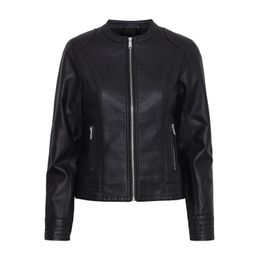 Outdoorjacke B.Young "&Uuml;bergangsjacke BYACOM", Damen, Gr. 34, schwarz, Obermaterial: 100% Viskose CV., Jacken Outdoorjacke