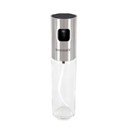 &Ouml;lspender Westmark "Essig- und &Ouml;lspr&uuml;her, 100 ml", silberfarben, B:4cm H:17,5cm, Menage-Sets, gleichm&auml;&szlig;iger Spr&uuml;hnebel