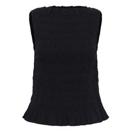 Blusentop Kaffe "&Auml;rmellose Bluse KAbethany", Damen, Gr. 42, schwarz (schwarz deep), Obermaterial: 100% Baumwolle CO., Blusen Blusentop