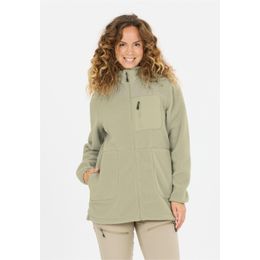 WHISTLER Damen Fleecejacke "Felis"dunkelgr&uuml;n, Gr. 42, mehrfarbig, 100% Polyester, Jacken, aus atmungsaktivem Material