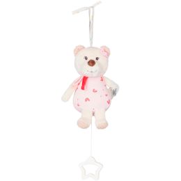 Spieluhr Sterntaler "B&Auml;R Betty, S", cremewei&szlig;, Spieluhren, KinderB:16cm H:19cm T:7cm, Flauschstoff, Jersey, B:16cm H:19cm T:7cm