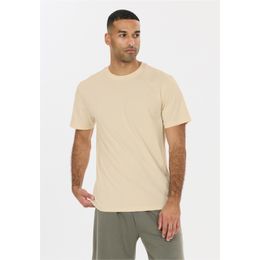 Funktionsshirt NOU "Highmore V2", Herren, Gr. S, beige, 100% Baumwolle, unifarben, normal, Rundhals, Shirts Funktionsshirt, Schmucklos